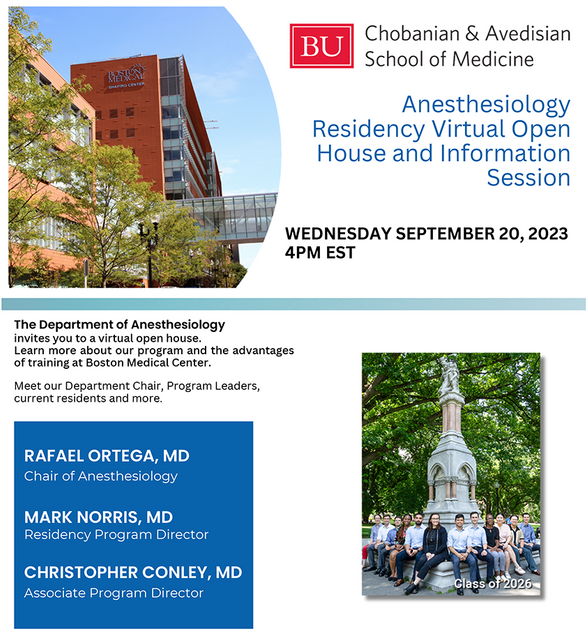 Residency Program | Anesthesiology