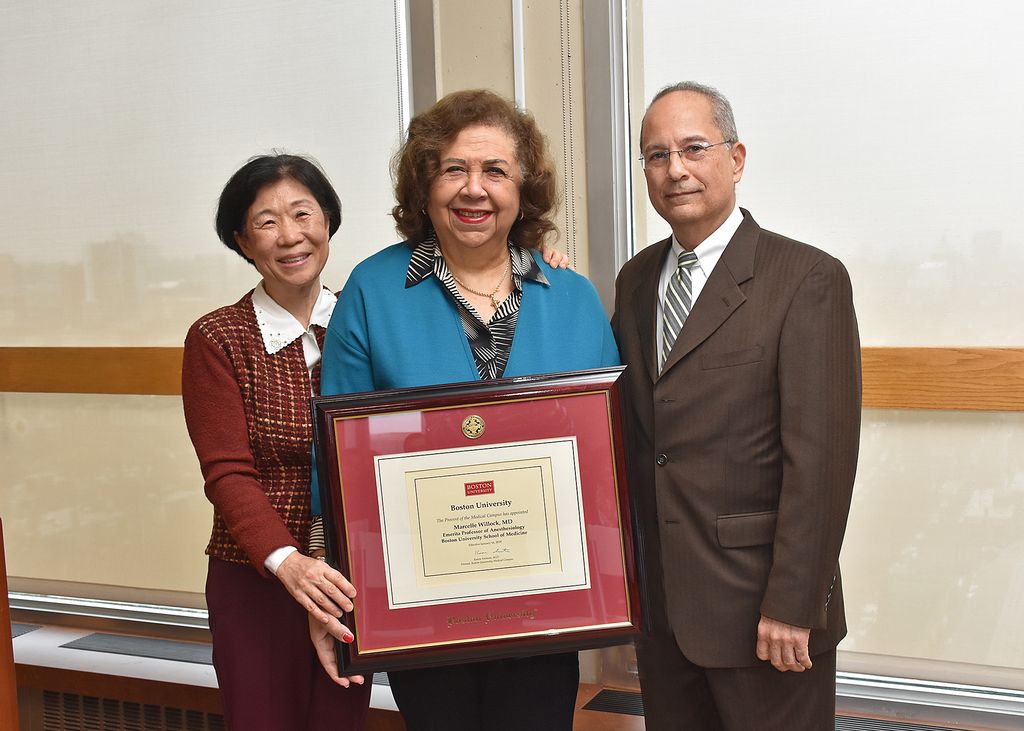 Marcelle Willock Appointed Professor Emerita | Chobanian & Avedisian ...