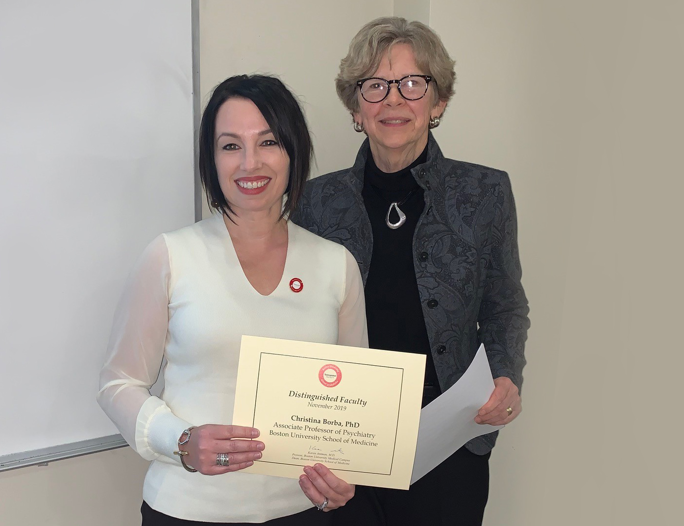 Dr. Christina Borba Awarded November Distinguished Faculty of the Month ...