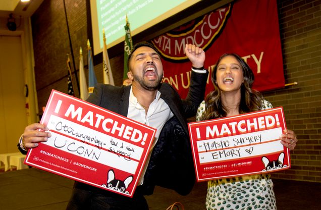 Medical Students Find Their Future in a Match Day Envelope | Chobanian ...
