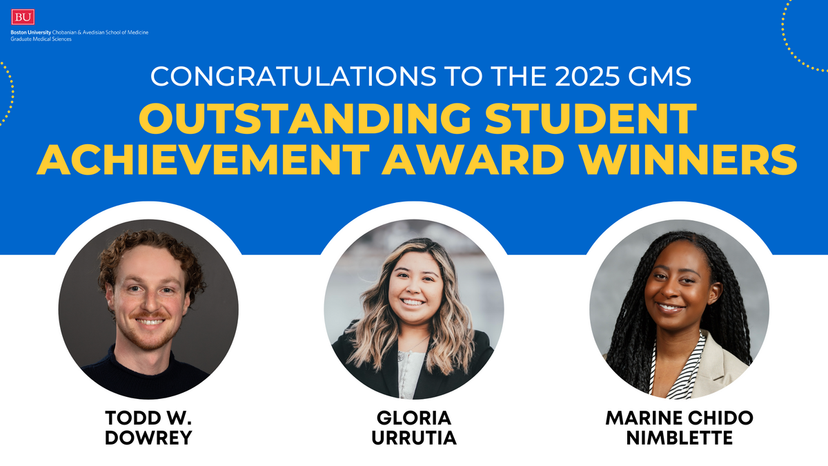 Celebrating the 2025 GMS Outstanding Student Achievement Award Winners | Chobanian & Avedisian ...