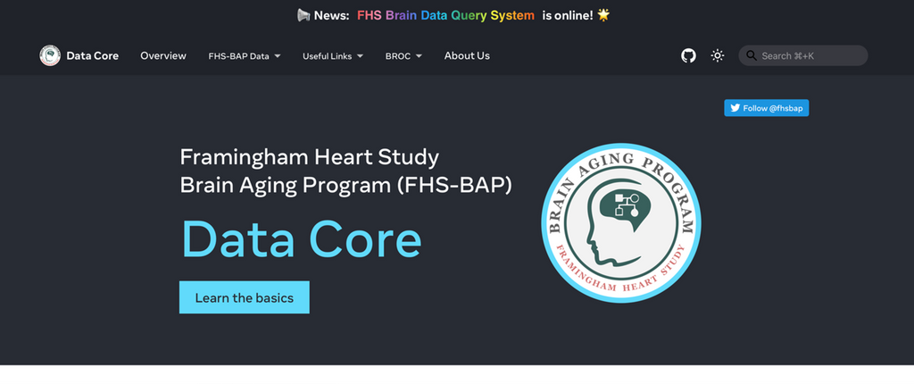 Data Core | Framingham Heart Study Brain Aging Program