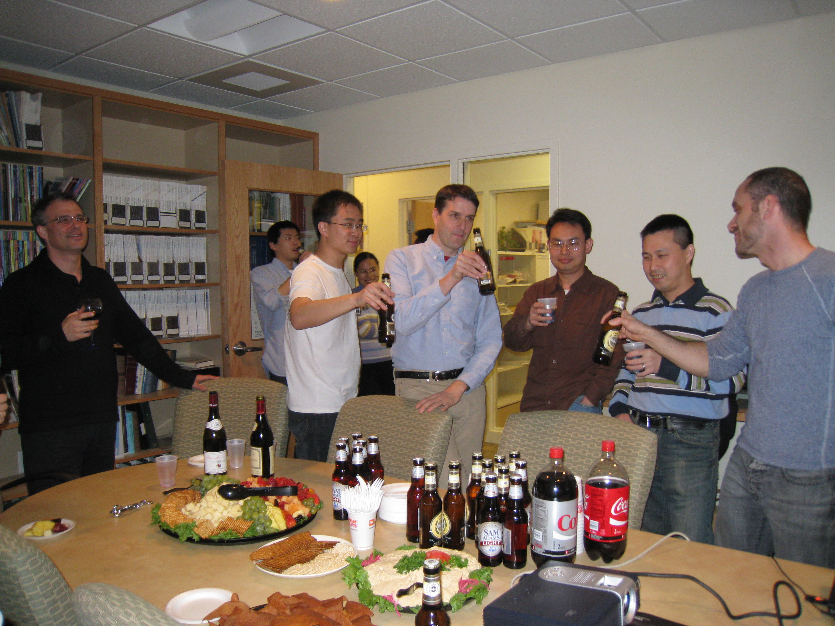 Jason Cournoyer Last Day Party | Fourier Transform Mass Spectrometry Lab