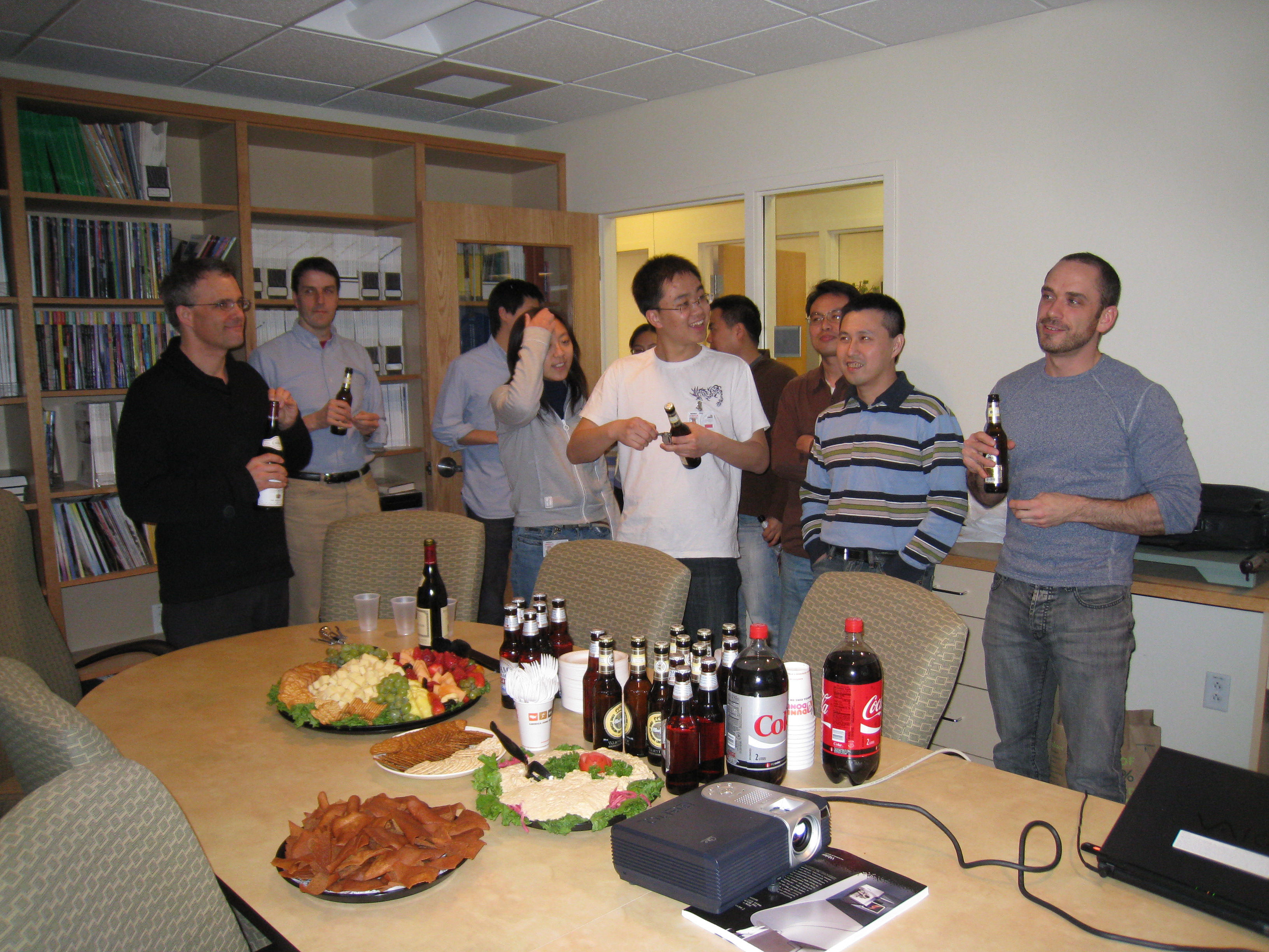 Jason Cournoyer Last Day Party | Fourier Transform Mass Spectrometry Lab