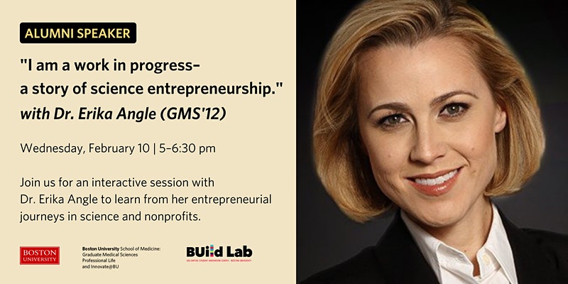2/10/2021 – Entrepreneur Fireside Chat with Dr. Erika Angle | Graduate ...