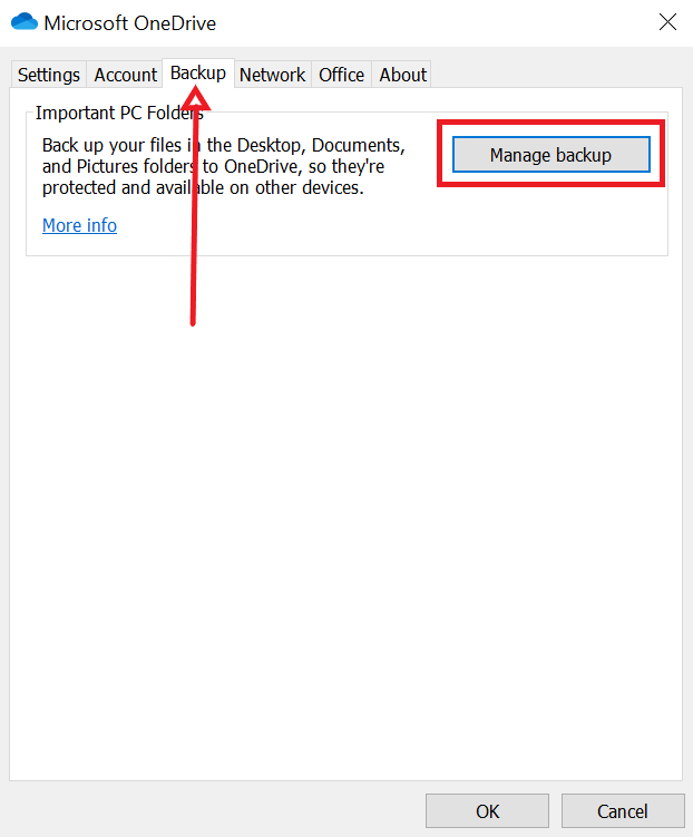 Backup And Sync Local Folders To Onedrive In Windows Bumc Information