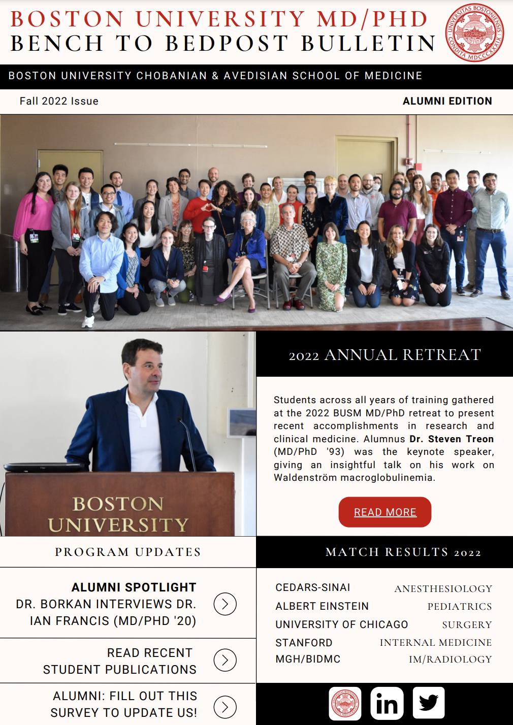 Student News | MD-PhD Training Program